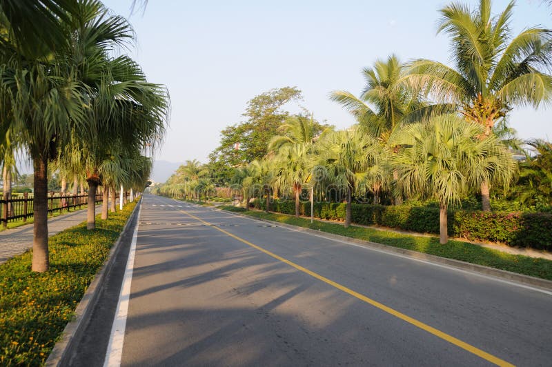 Straight road stock photo. Image of highway, direct, city - 22064910