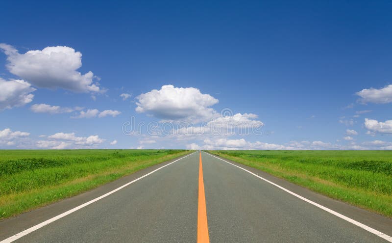 Straight road stock photo. Image of nature, country, highway - 32633086