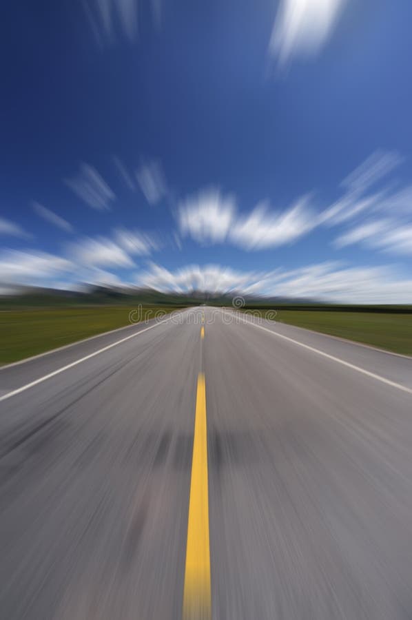 Motion blur road stock photo. Image of freeway, moving - 18976428