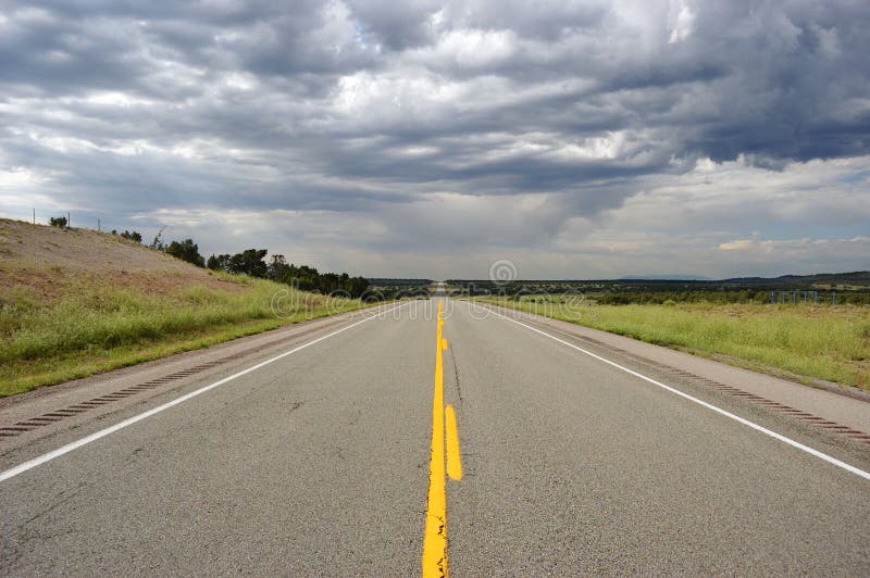 Straight Road In USA Picture. Image: 6923427