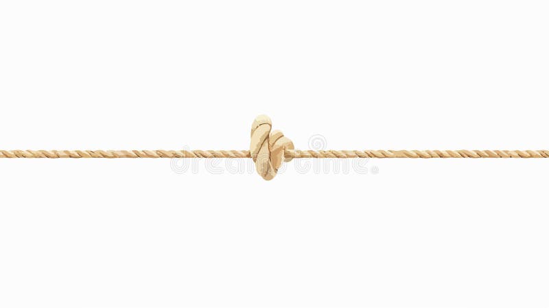 Professional Straight Rope Isolated on White Background Vector Stock ...
