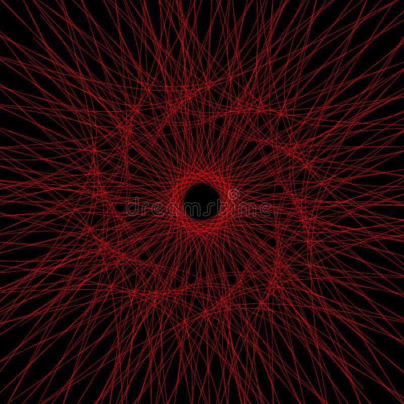 Straight Stripes that are Stacked in Circles Spiral into a Spiral ...