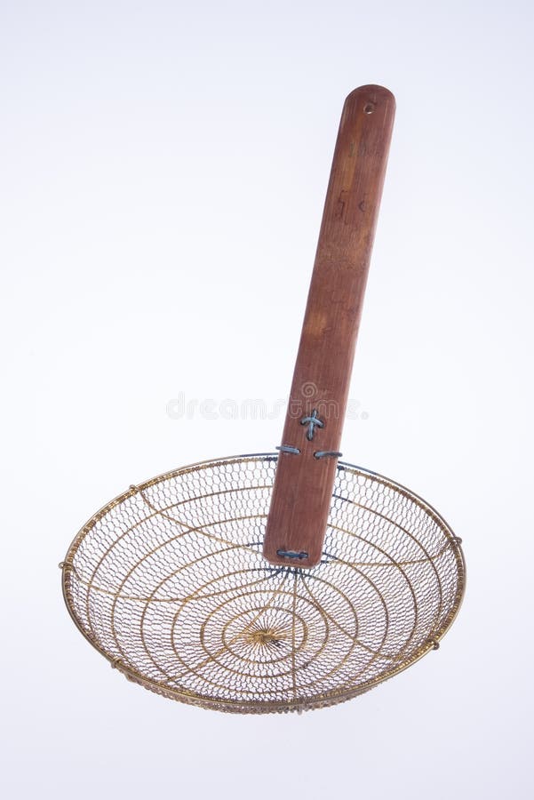 Strainer or Chinese Strainer Used in the Kitchen. Stock Photo - Image ...