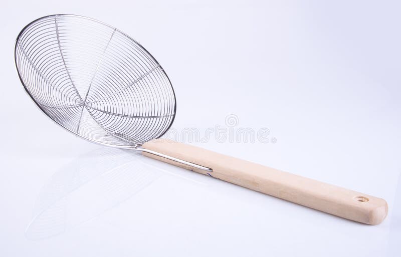 Strainer or Chinese Strainer Used in the Kitchen. Stock Image - Image ...