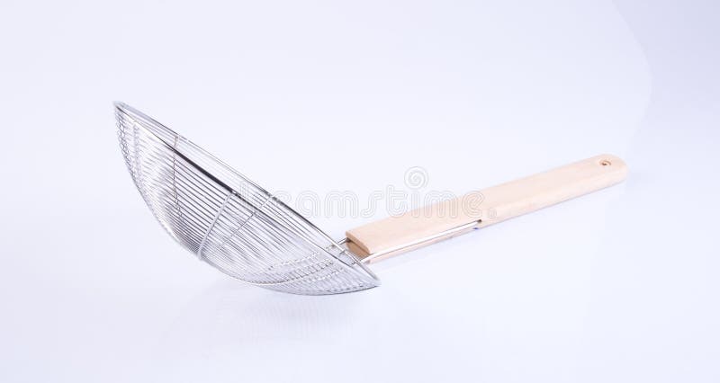 Strainer or Chinese Strainer Used in the Kitchen. Stock Image - Image ...