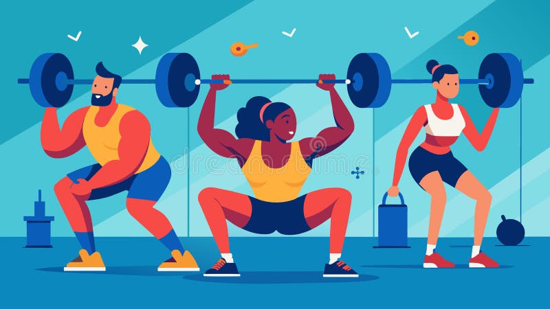 Straining Muscles and Intense Concentration As the Virtual Crossfit ...