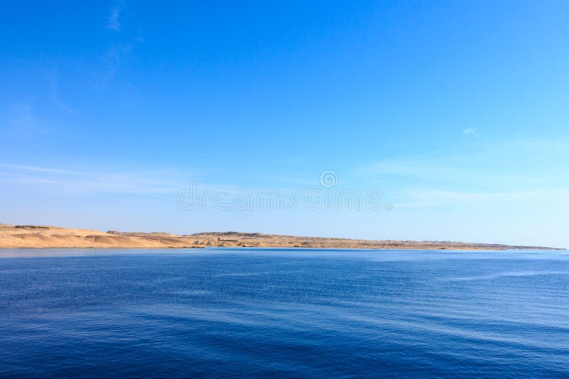 Strait of Gubal stock photo. Image of yachts, views, background - 84913086