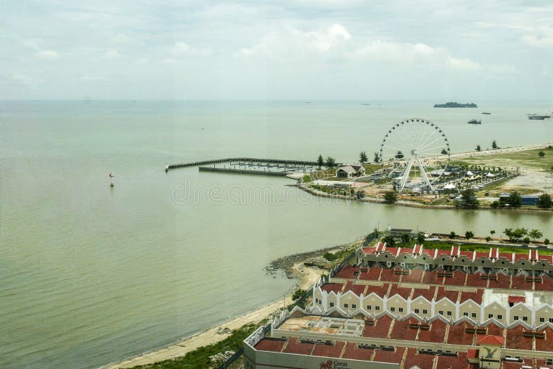 The Strait of Malacca in Malaysia Editorial Stock Image - Image of ...