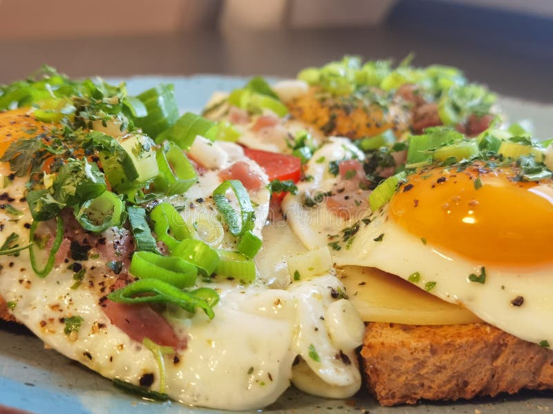 Strammer Max in the North German Style Stock Image - Image of ...