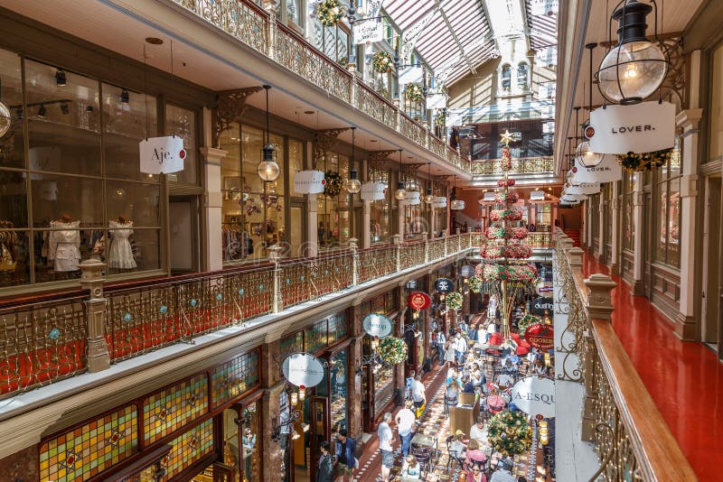 Strand Arcade on Queen Street Auckland New Zealand Editorial Image ...