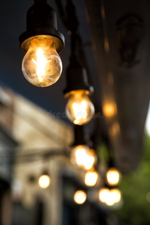 Strand of bulb light stock photo. Image of bulb, holiday - 100729910
