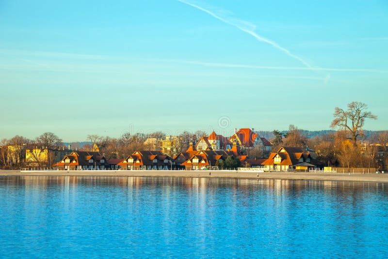 Strand in Sopot stockbild. Bild von entspannung, nave - 53137763