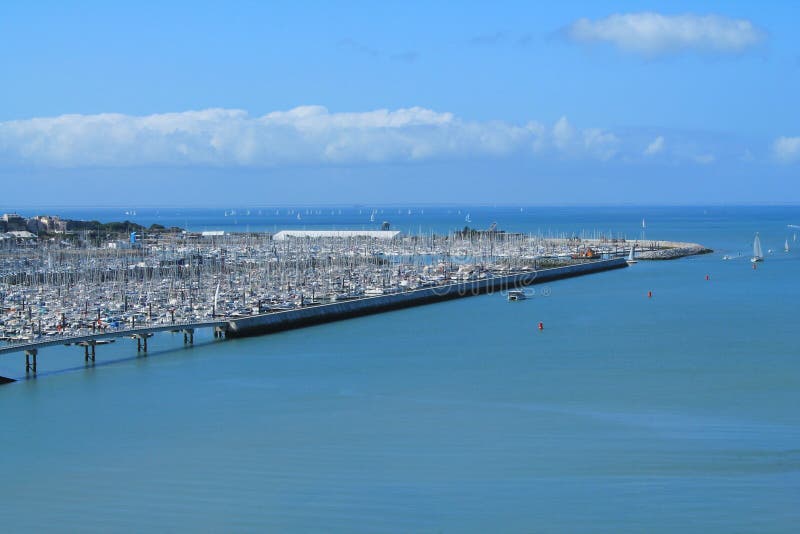 Strand Von La Rochelle, Frankreich Stockfoto - Bild von region ...