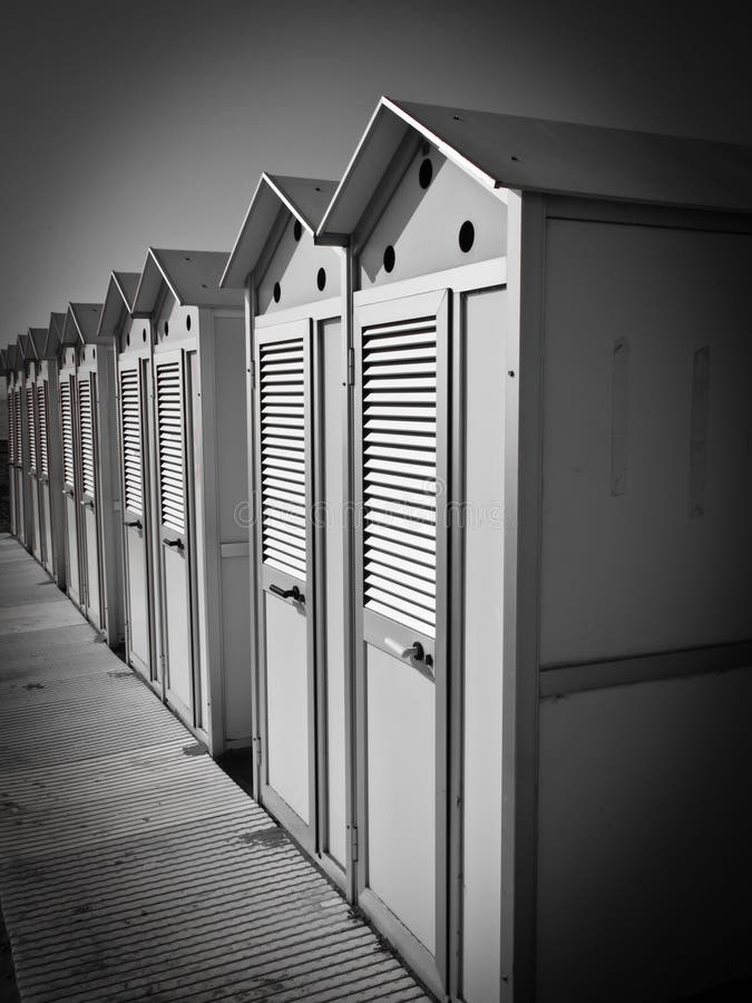 Strandcabine, kleedkamer stock afbeelding. Image of cabine - 83316749