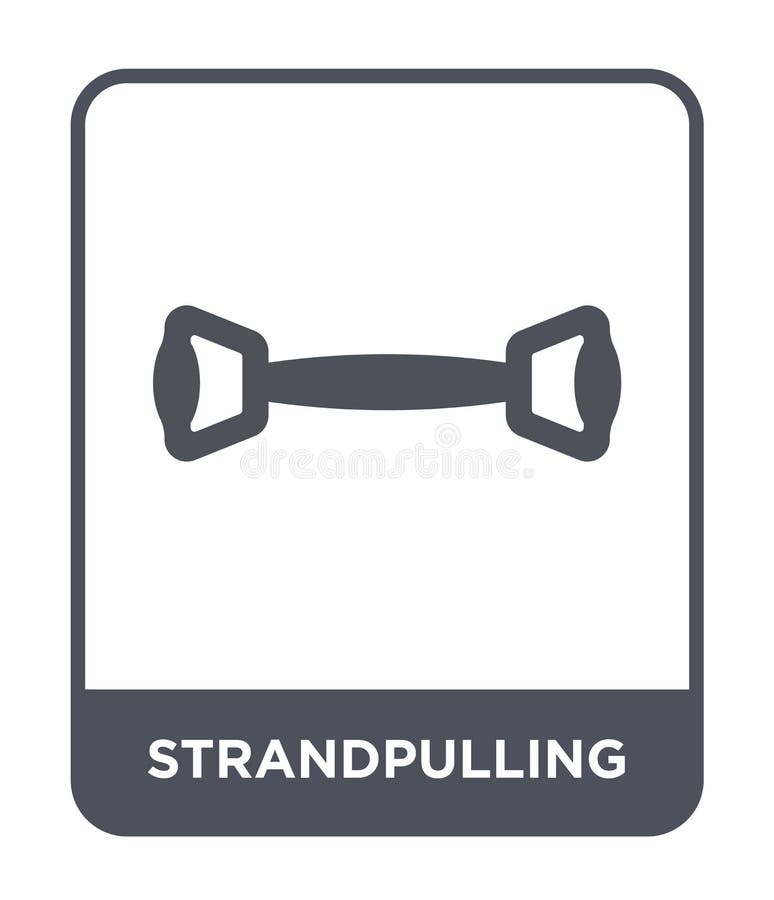 Strandpulling Icon in Trendy Design Style. Strandpulling Icon Isolated ...