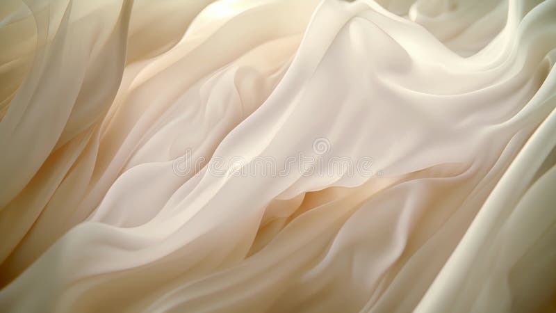 Strands of Silk Flutter and Twist in Every Direction As If Attempting ...