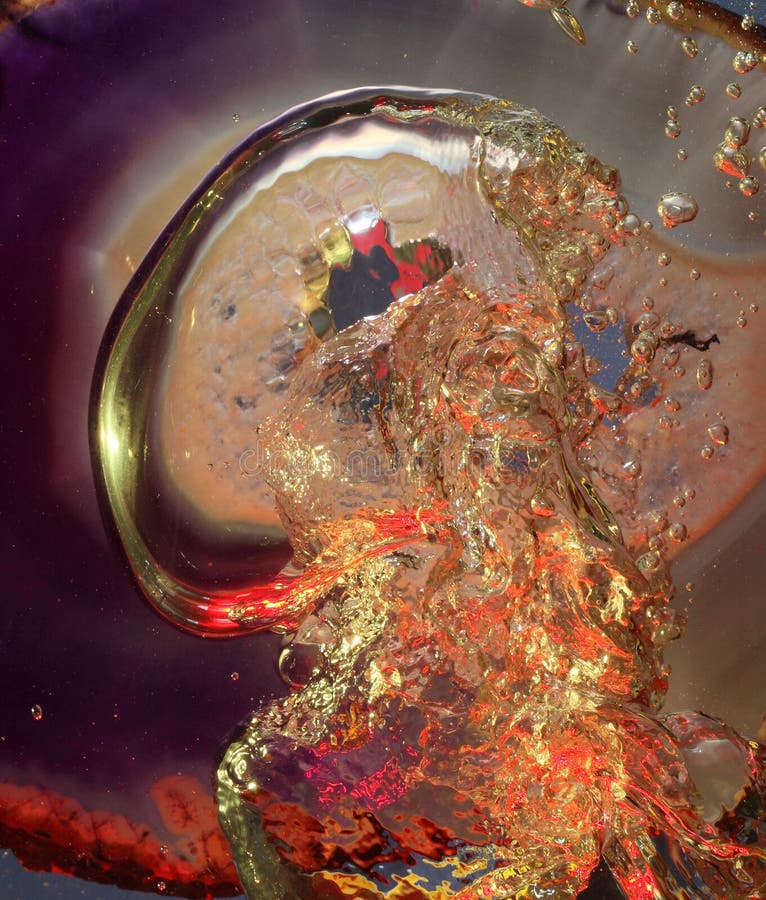 Strange Air Bubbles stock photo. Image of strange, fluid - 8240242