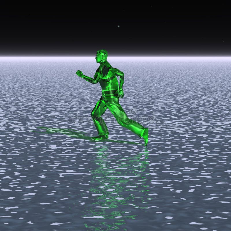 Strange Alien Monster with Transverse Mouth and Many Eyes, Vector ...