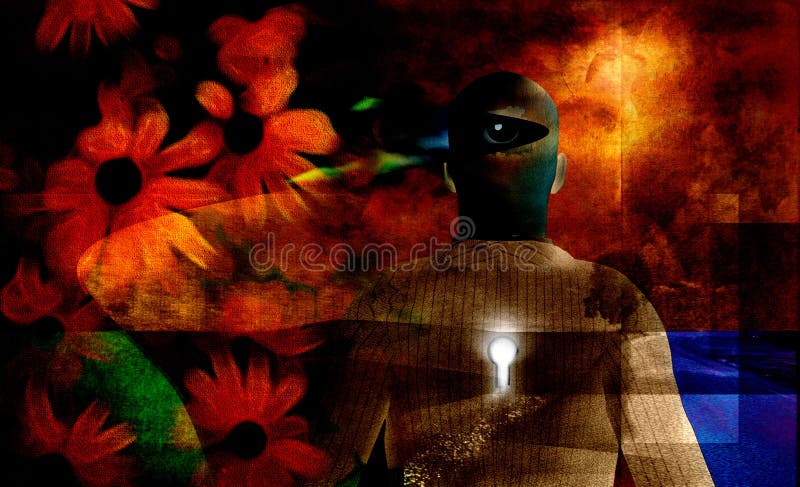 Strange Body stock illustration. Illustration of concept - 15996431