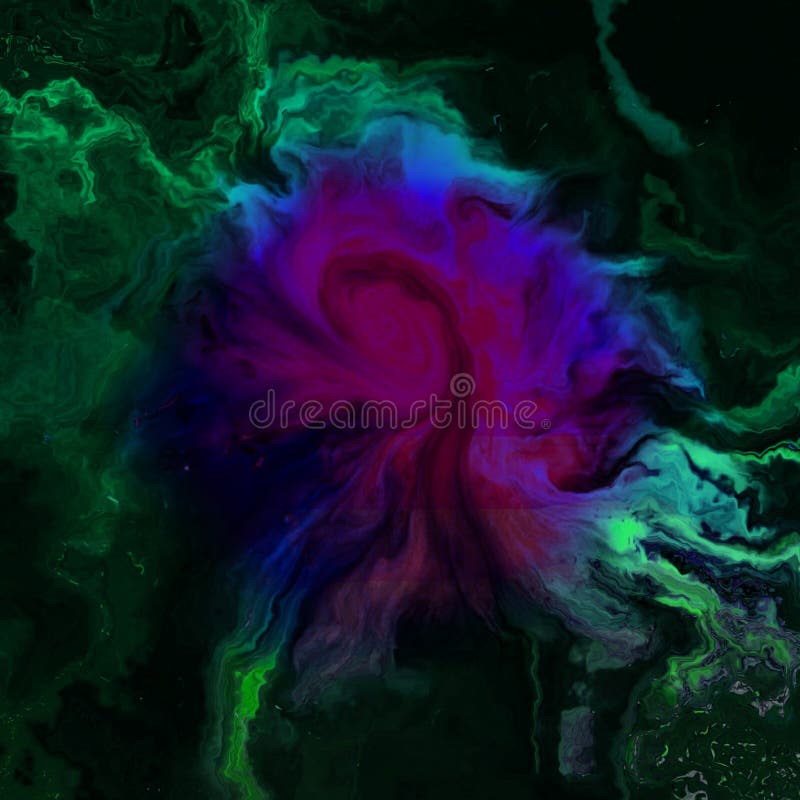 Strange Dark Green Purple Blue Black Abstract Background Stock ...