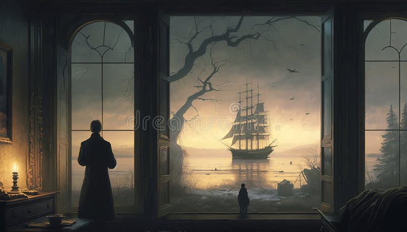Strange Deja Vu. Surreal Mystical Fantasy Artwork Stock Illustration ... Strange Deja Vu. Surreal Mystical Fantasy Artwork Stock Illustration ...