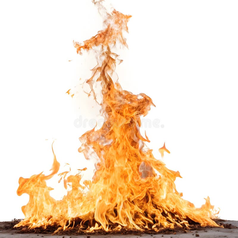 Strange Fire Flame Effect stock illustration. Illustration of fire ...