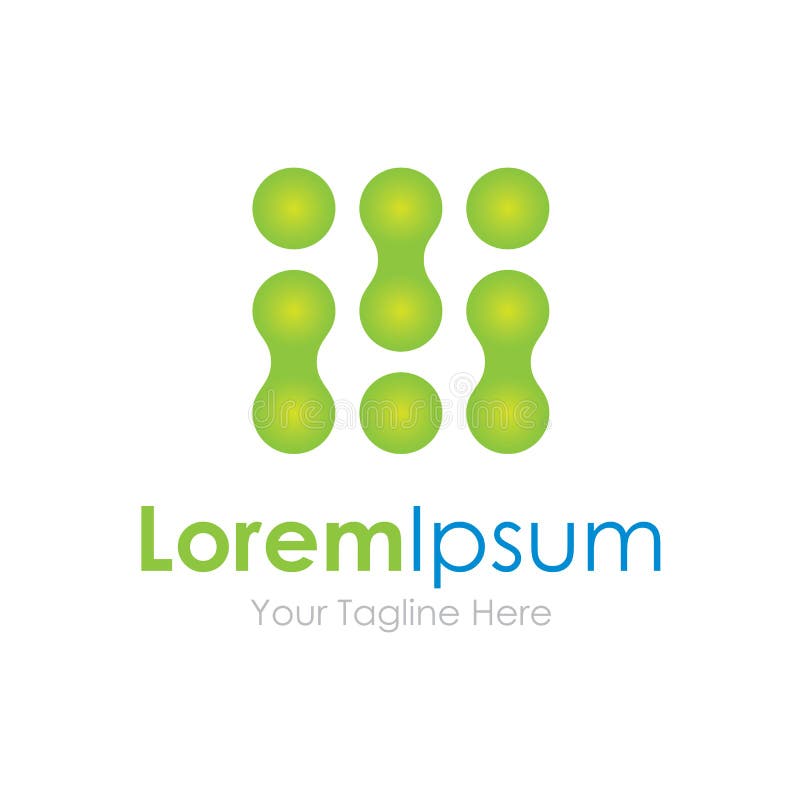 Strange Green Coding Technology Icon Simple Elements Logo Stock ...