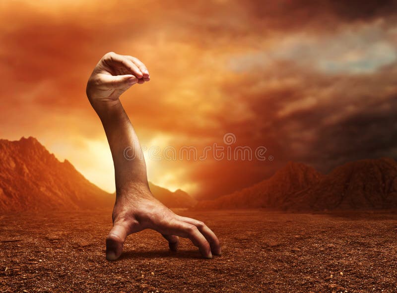 Strange human hand stock image. Image of finger, shock - 65128147