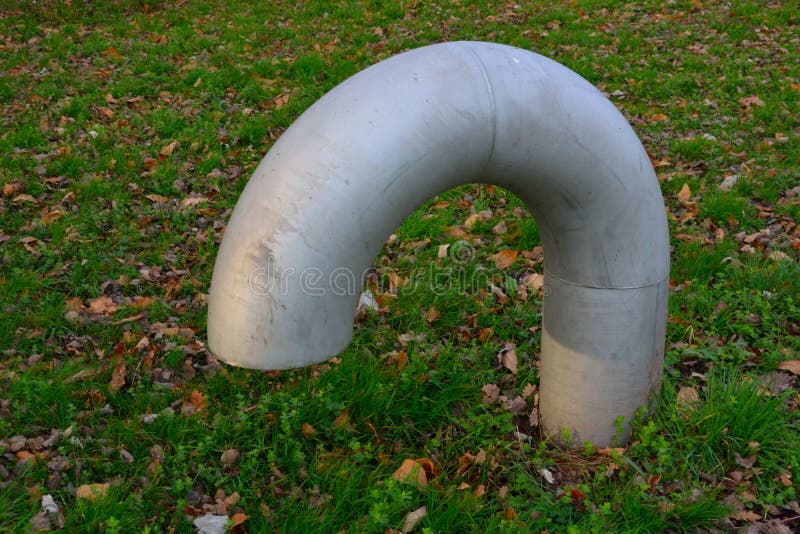 Strange industrial pipe stock photo. Image of pipe, close - 64150180