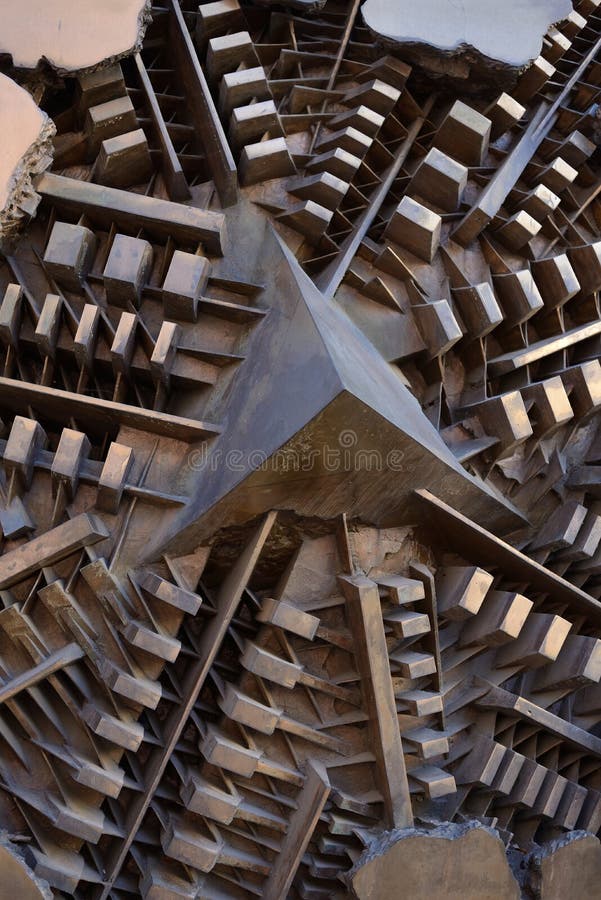 Strange metal structure stock photo. Image of fractal - 41220848