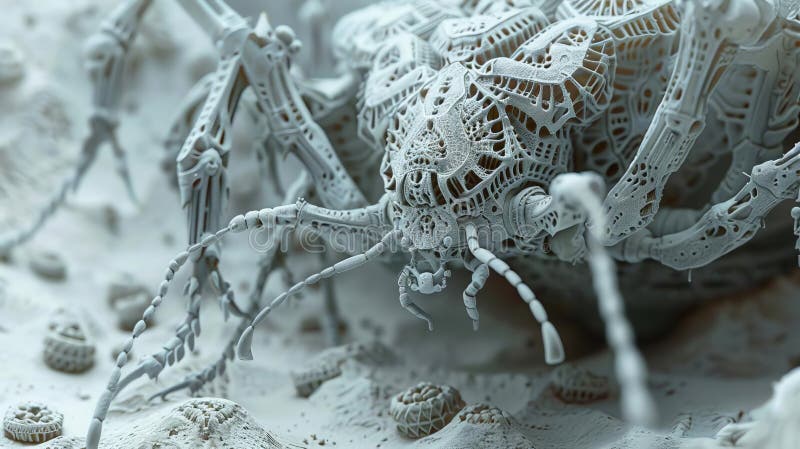71 Strange Microscopic View of Alien Bug Creature Anatomy Macro 3D ...