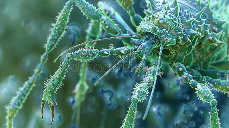 71 Strange Microscopic View of Alien Bug Creature Anatomy Macro 3D ...