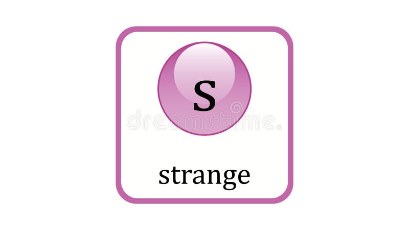 Strange quark icon stock vector. Illustration of neutrino - 245880774
