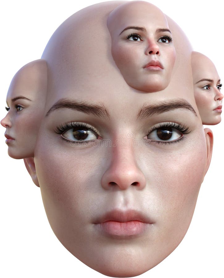 Heads Abstract Stock Illustrations – 6,371 Heads Abstract Stock ...