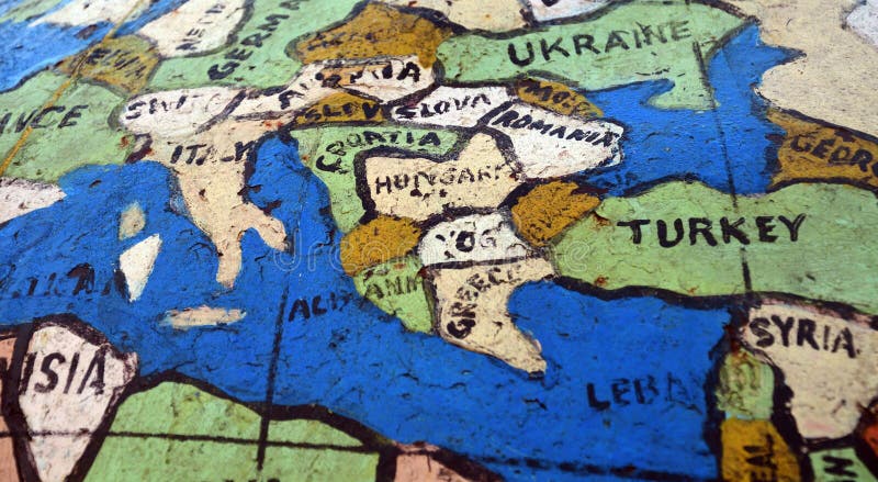 Strange world map, Uganda editorial photo. Image of forest - 170479986