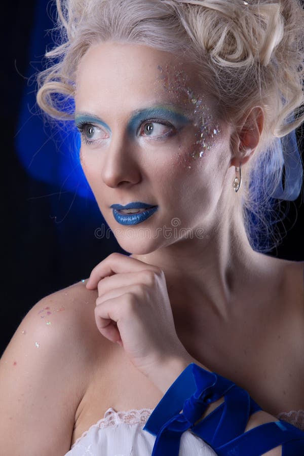 Stranger stock image. Image of portrait, blue, colorful - 18612789