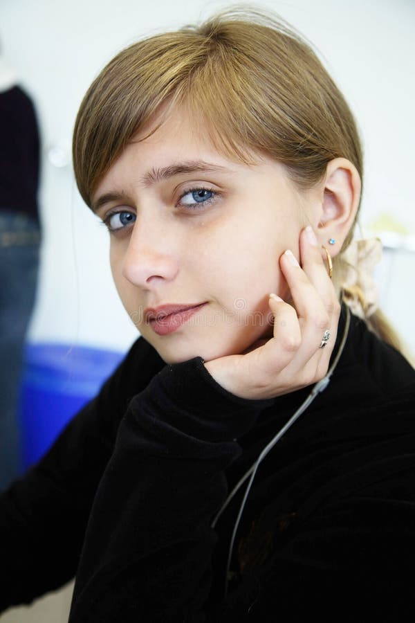 The stranger stock image. Image of young, beautiful, face - 9728355