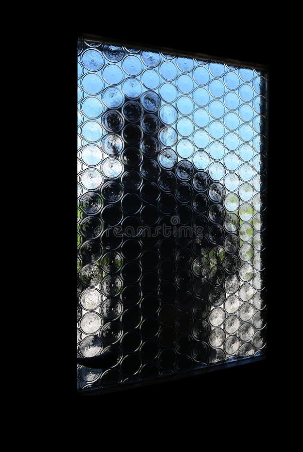 A Stranger Opens the Front Door, Unknown Man Stock Photo - Image of ...