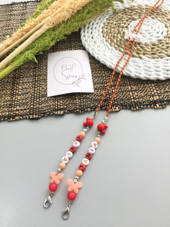 Strap mask stock photo. Image of strap, mask, flower - 265986180