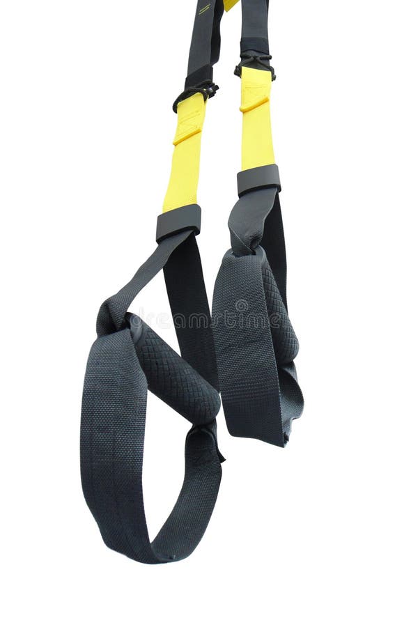 Straps Training Loop.Functional Training Equipment Isolated on White ...