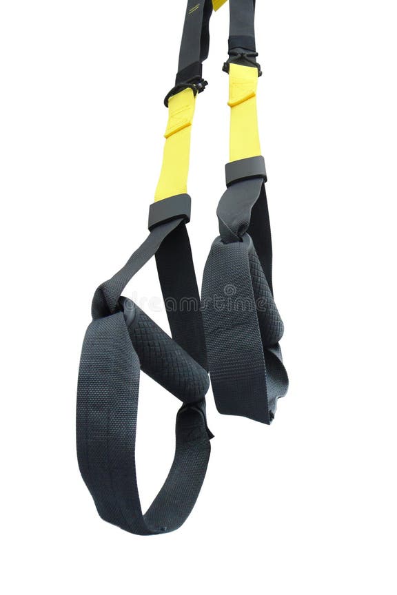 Straps Training Loop.Functional Training Equipment Isolated on White ...