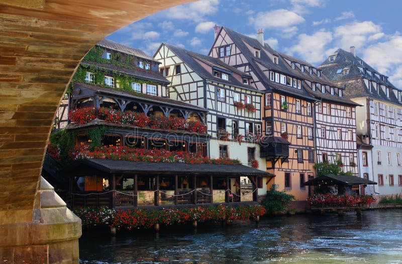 Strasbourg stock image. Image of alsace, flower, lady - 7075667