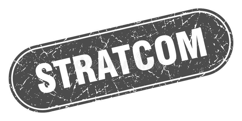 Stratcom Sign. Stratcom Grunge Stamp Stock Vector - Illustration of ...