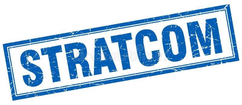 Stratcom stamp stock vector. Illustration of square - 124946126