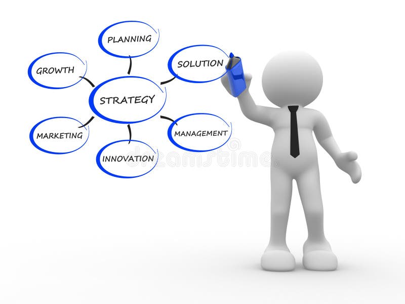 Strategia illustrazione di stock. Illustrazione di concetto - 23261909