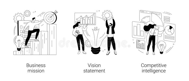 Strategic Business Planning Abstract Concept Vector Illustrations ...