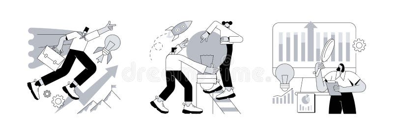 Strategic Business Planning Abstract Concept Vector Illustrations ...