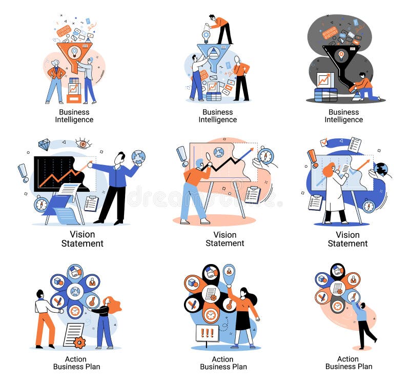 Strategic Business Planning, Automation Process. Business Mission ...