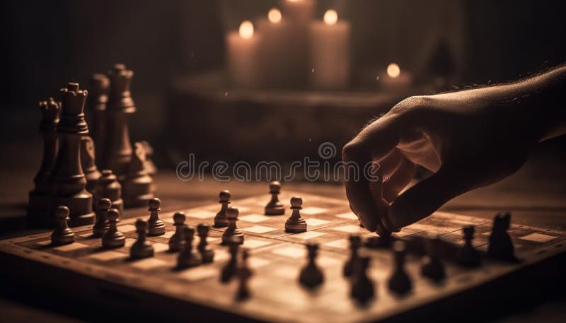 Strategic Chess Battle King Success, Knight Intelligence, Pawn ...