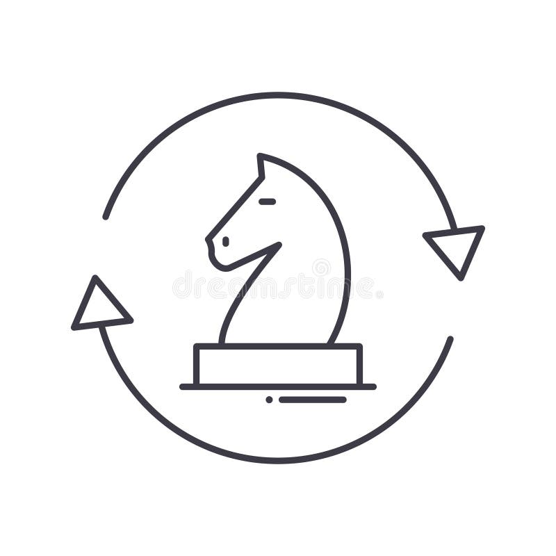 Strategic Decision Making stock illustration. Illustration of making - 128868184